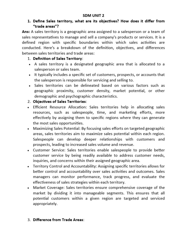 SDM Unit 2 | PDF | Forecasting | Sales