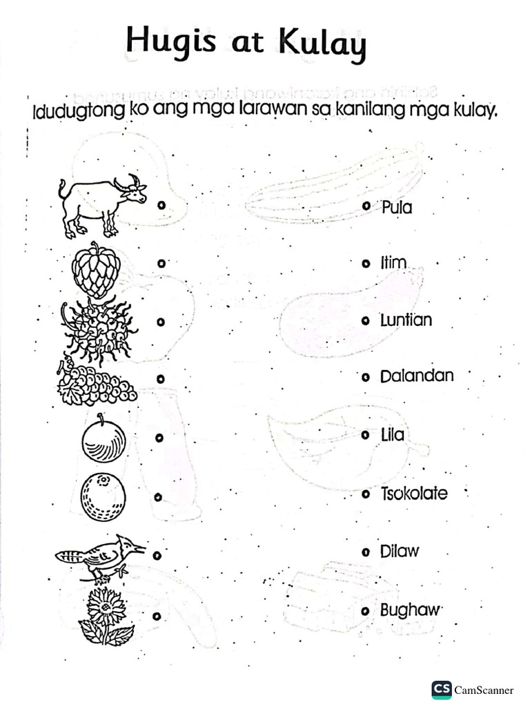 Filipino-Worksheet-1 | PDF