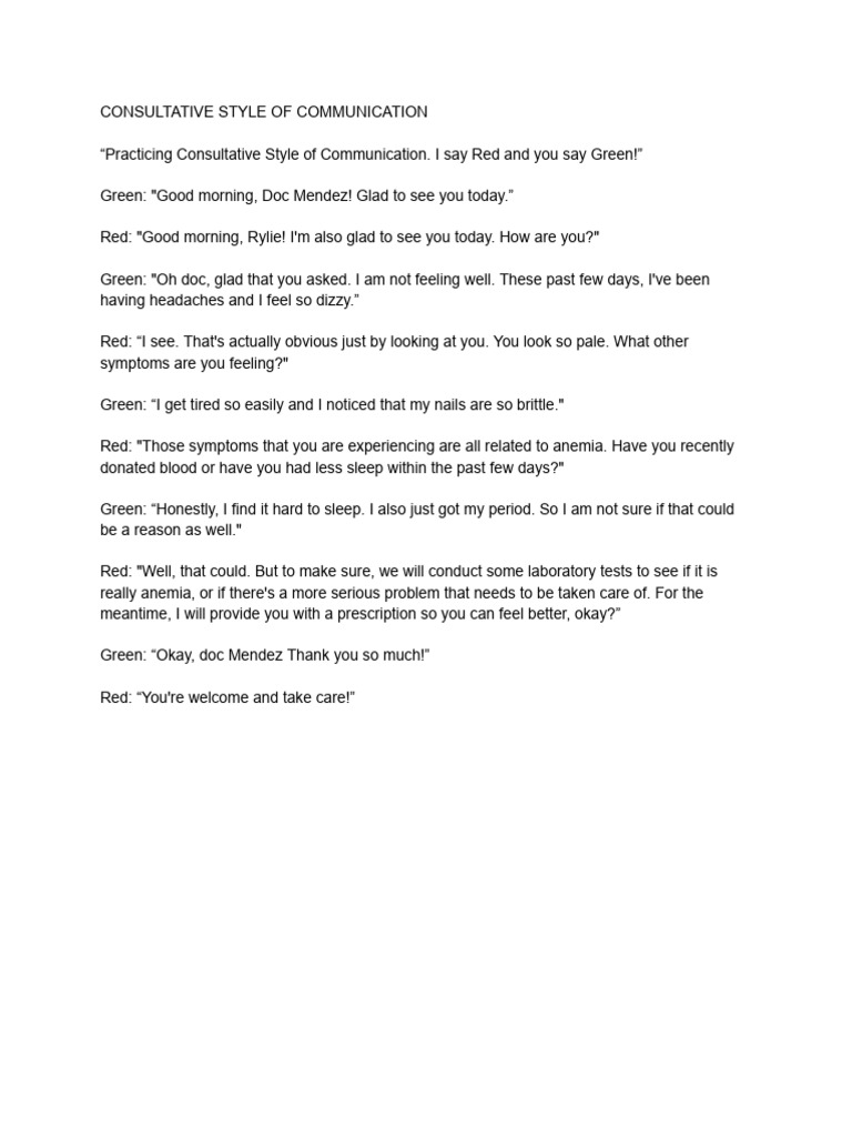 Consultative Style - Endaya - 2 | PDF