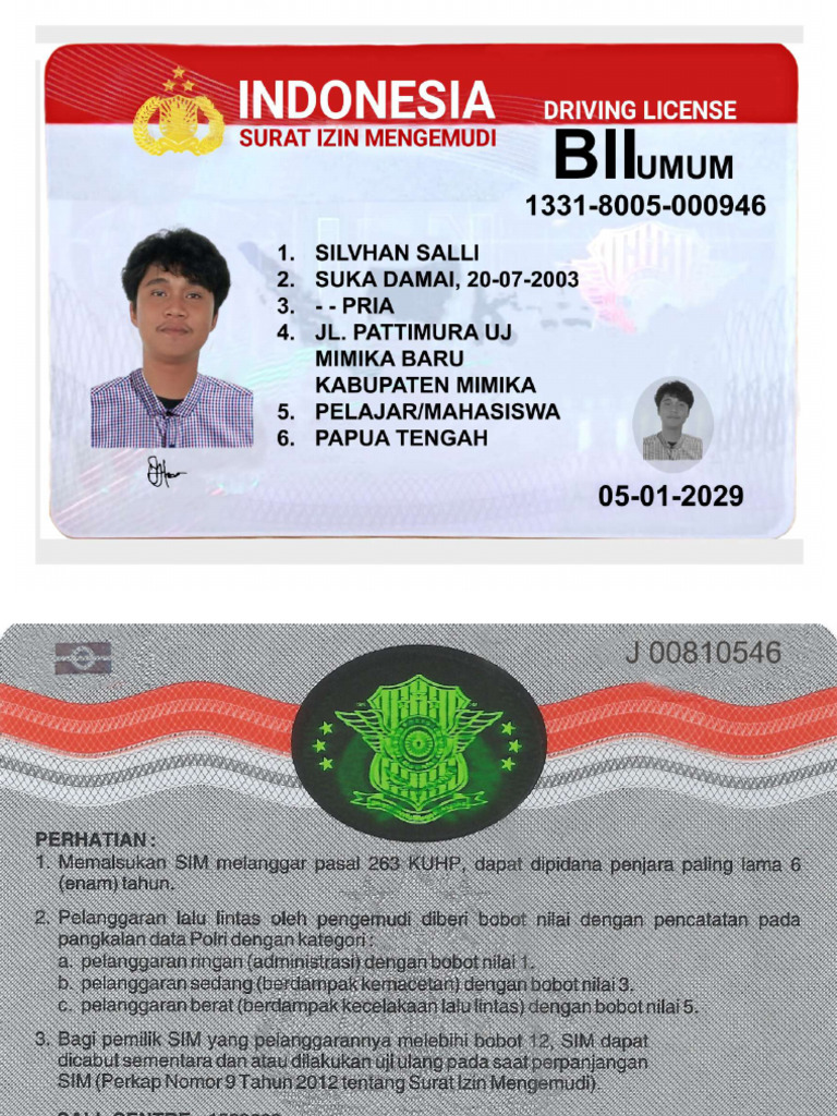 Sim b2 Umum Silvhan Salli (1) | PDF