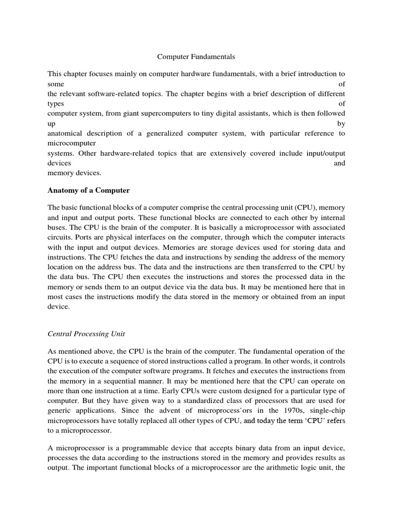 Wa0002. | PDF | Computer Data Storage | Central Processing Unit