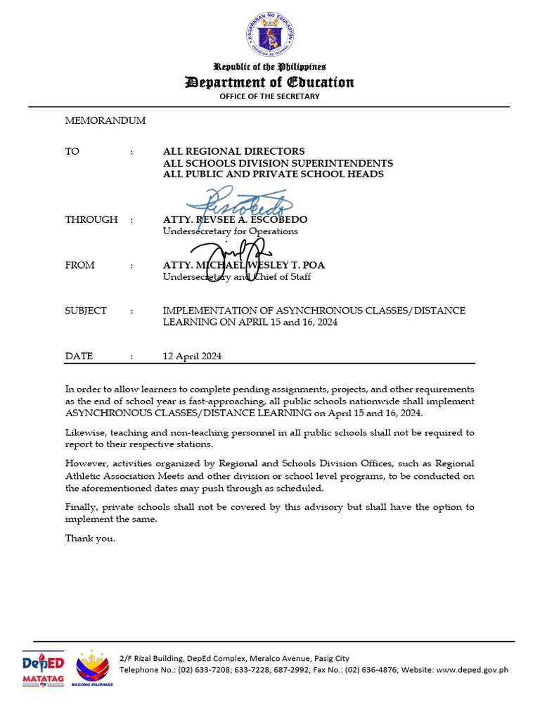 Signed-Memo_Implementation-of-Asynchronous-Classes-on-April-15-16-1 | PDF