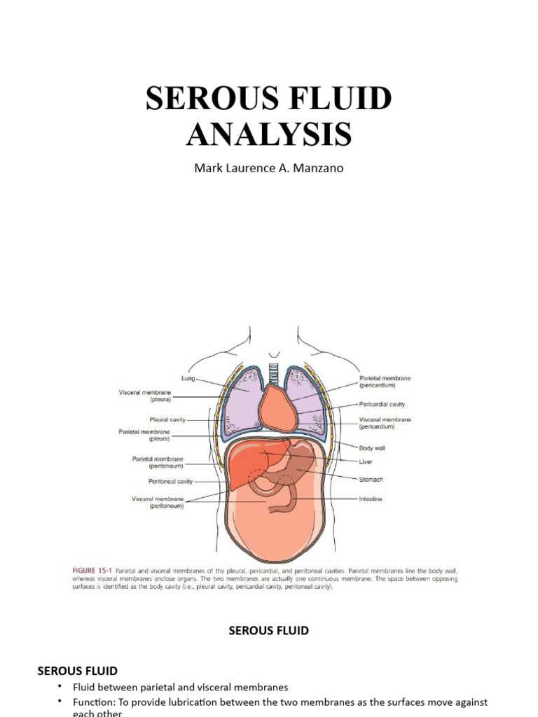 12 Serous Fluid Analysis STUDENT | Download Free PDF | Medical ...