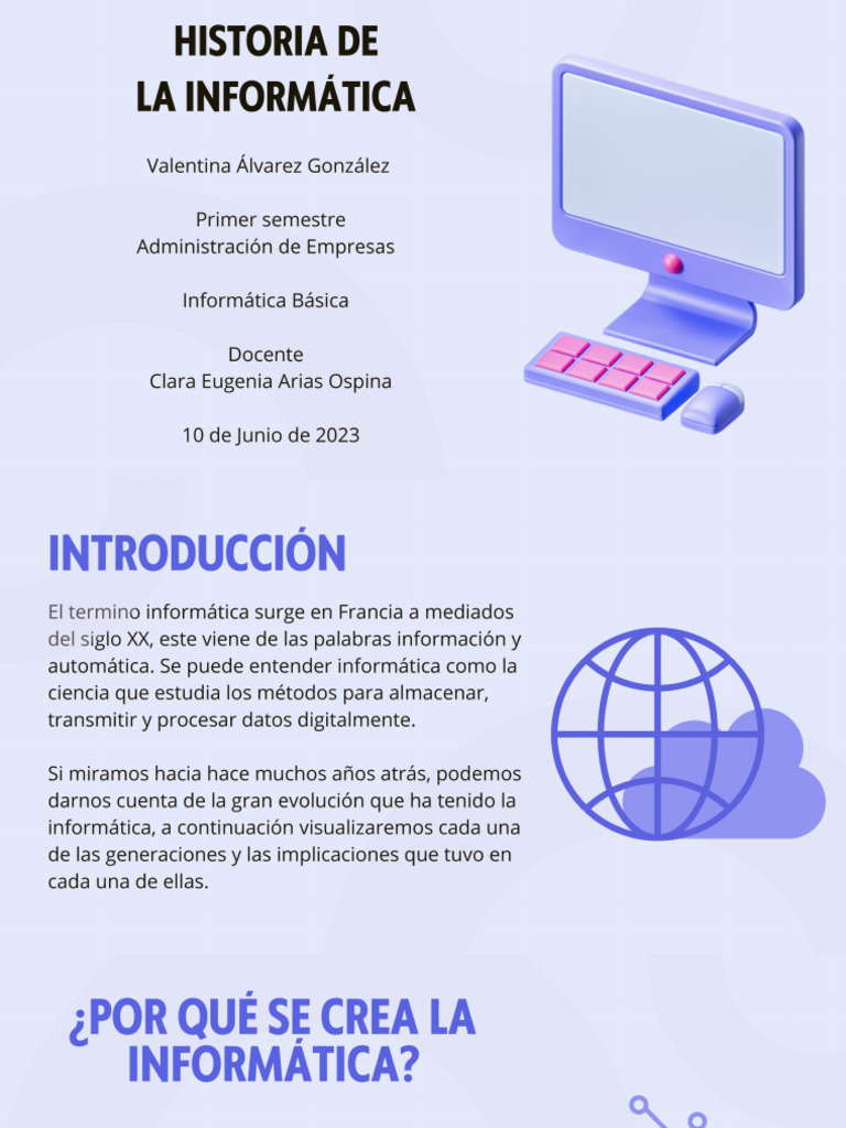 LA HISTORIA DE LA INFORMÁTICA (2) (3) | PDF