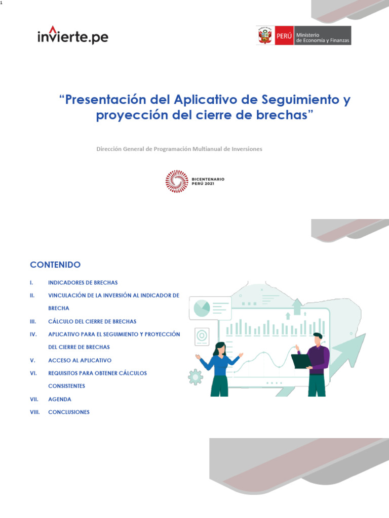 Aplicativo para Cierre de Brechas en Inversiones | PDF | Alcantarillado