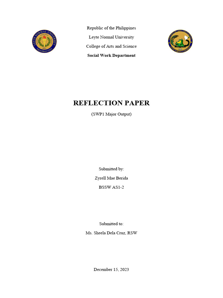 Cover Page | Download Free PDF | Social Work | Psychotherapy