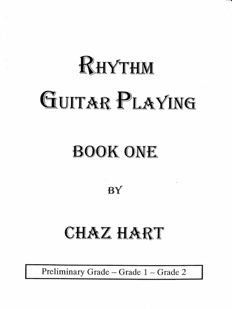Rhythm Guitar Pdf Musical Compositions Guitar Family Instruments
