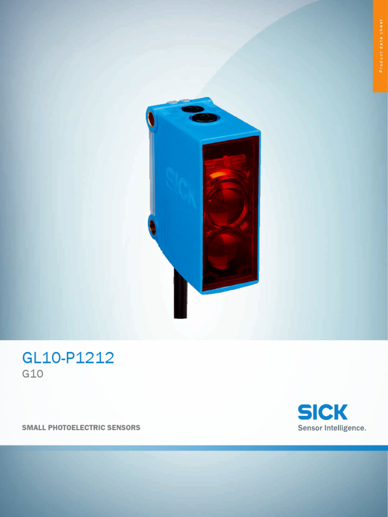 Datasheet GL10-P1212 1065886 en | PDF | Photoelectric Effect | Light