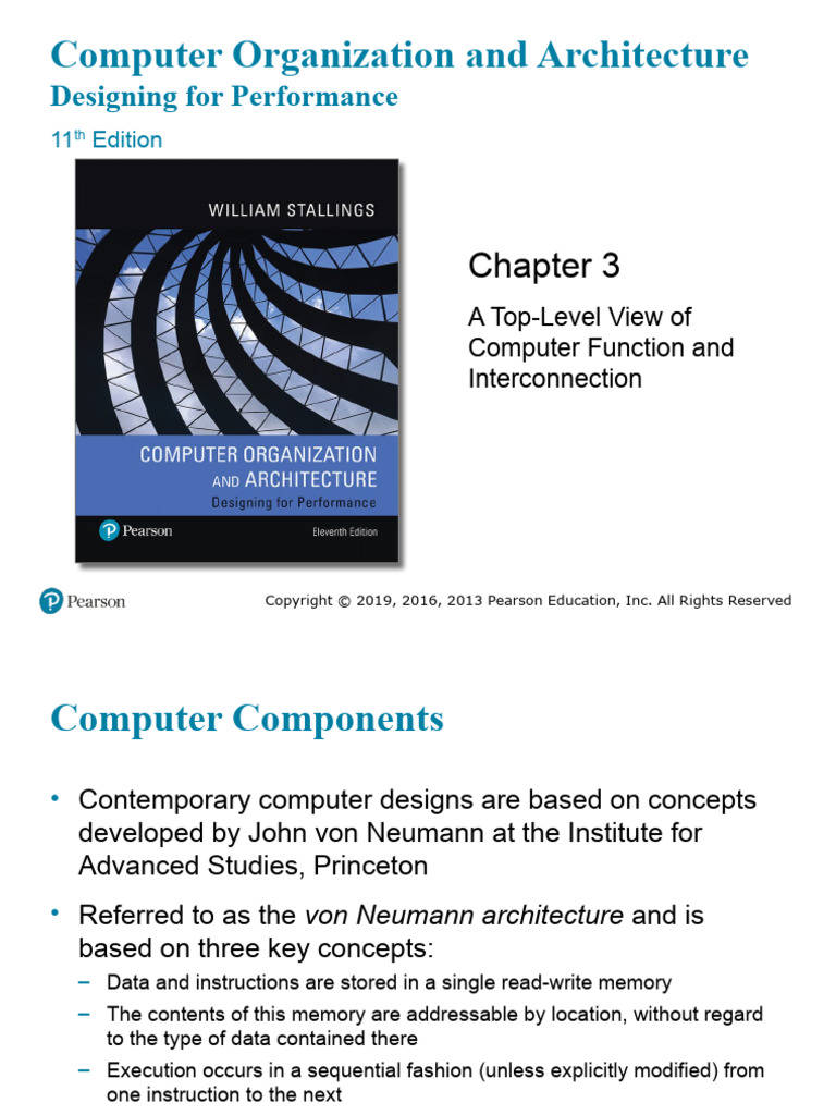 CH03 COA11e Updated | PDF | Input/Output | Central Processing Unit