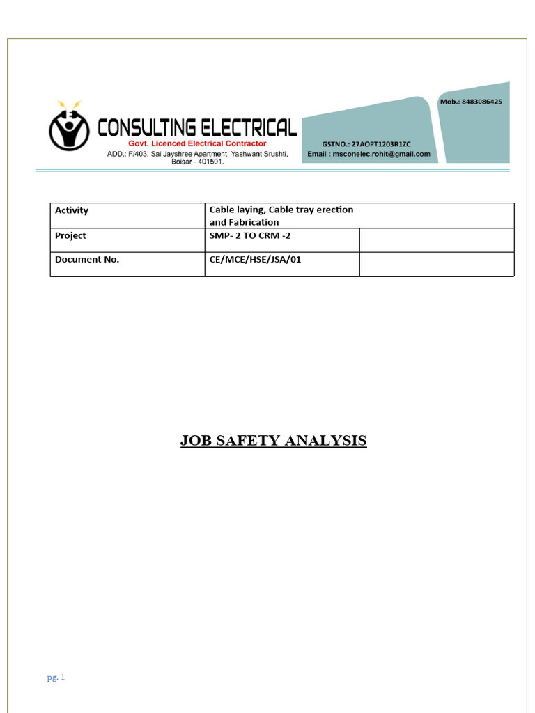 Jha For SMP 2 | PDF | Welding | Construction