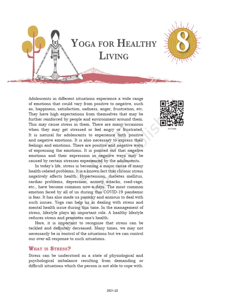 Yoga Positive Way of Life | PDF | Asana | Stress (Biology)