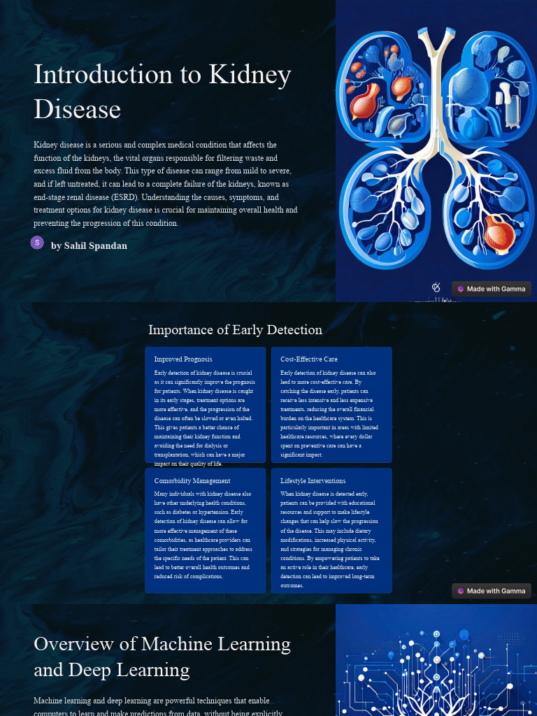 Introduction to Kidney Disease | PDF | Machine Learning | Support ...