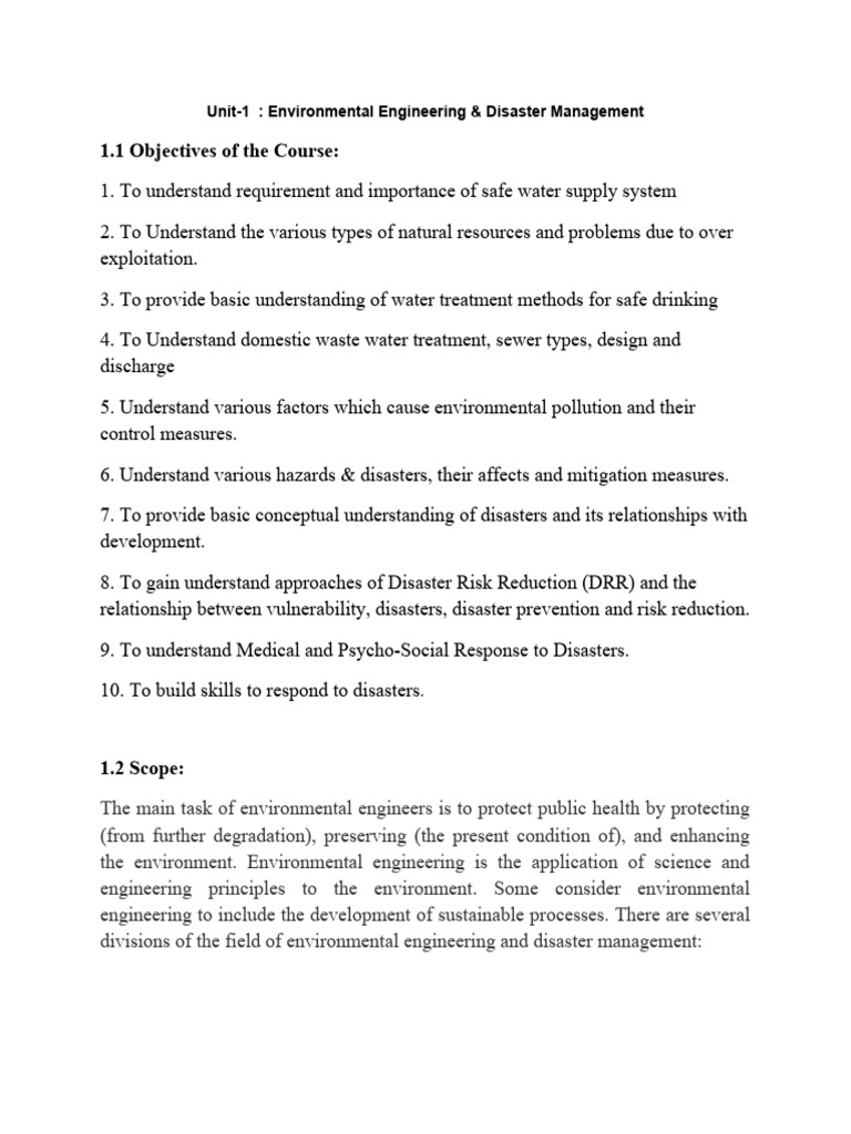 EEDM Notes Unit-1 | PDF | Air Pollution | Environmental Engineering EEDM Notes Unit-1 | PDF | Air Pollution | Environmental Engineering