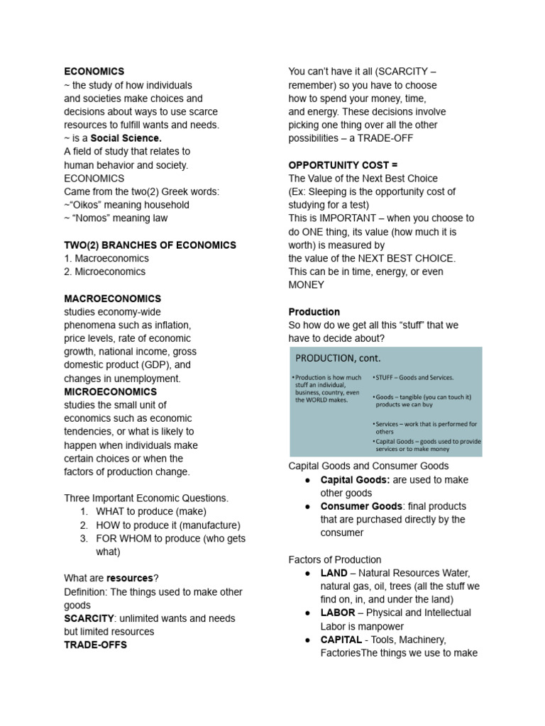 ECONOMICS | Download Free PDF | Consumption (Economics) | Money Supply