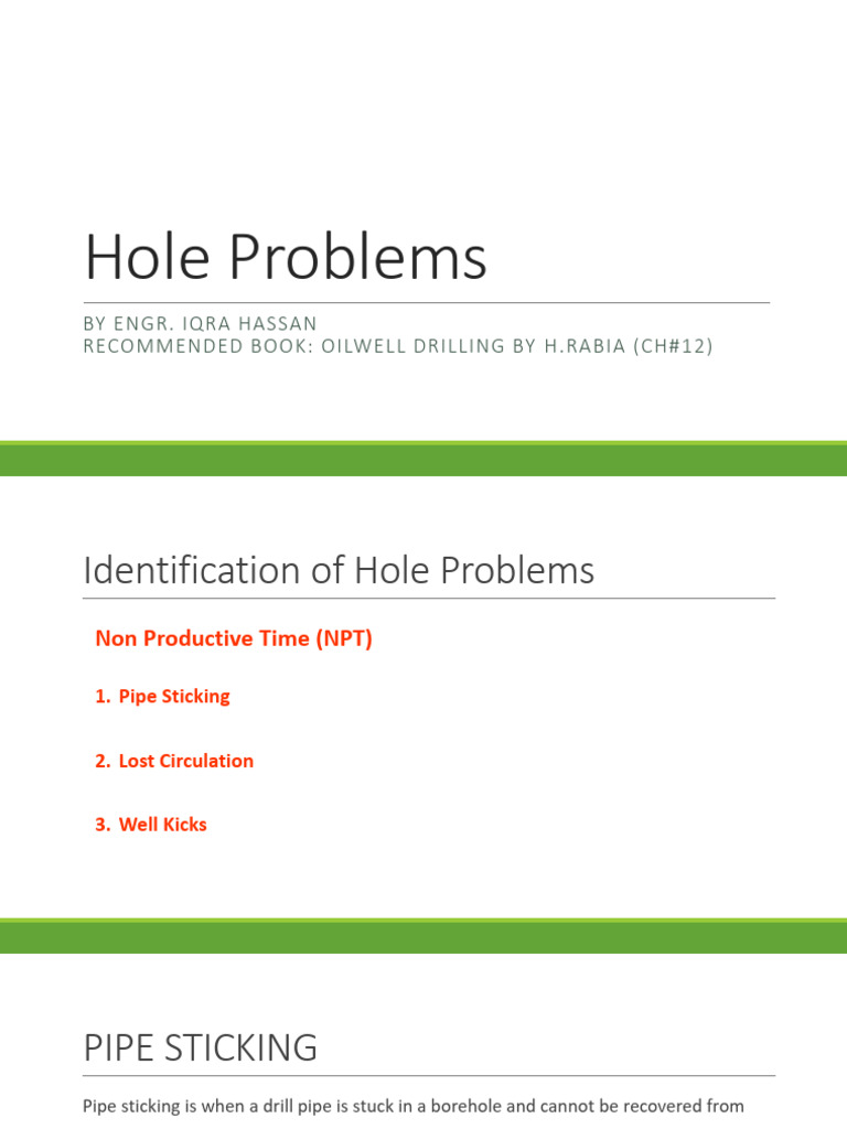 Week 7 - 8 Hole Problems | PDF | Mechanical Engineering