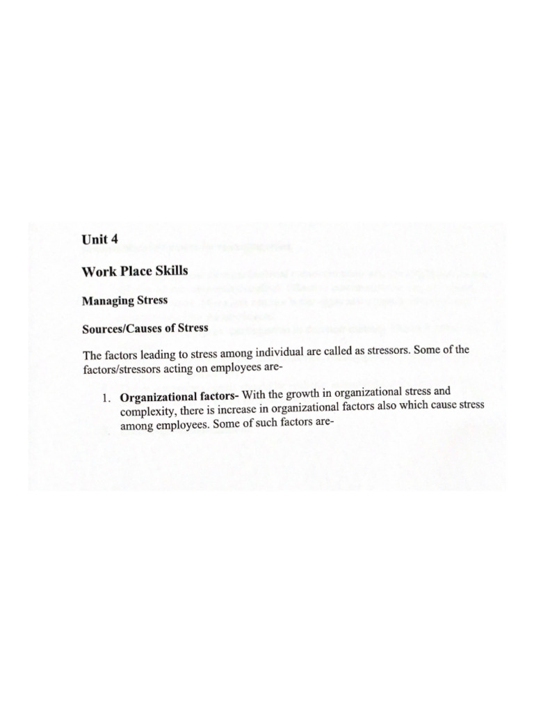 Work Place Skills | PDF