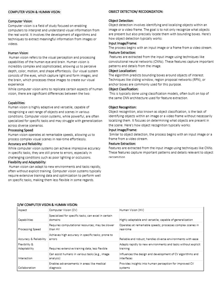 Computer Vision Mid | PDF | Computer Vision | Visual Perception Computer Vision Mid | PDF | Computer Vision | Visual Perception