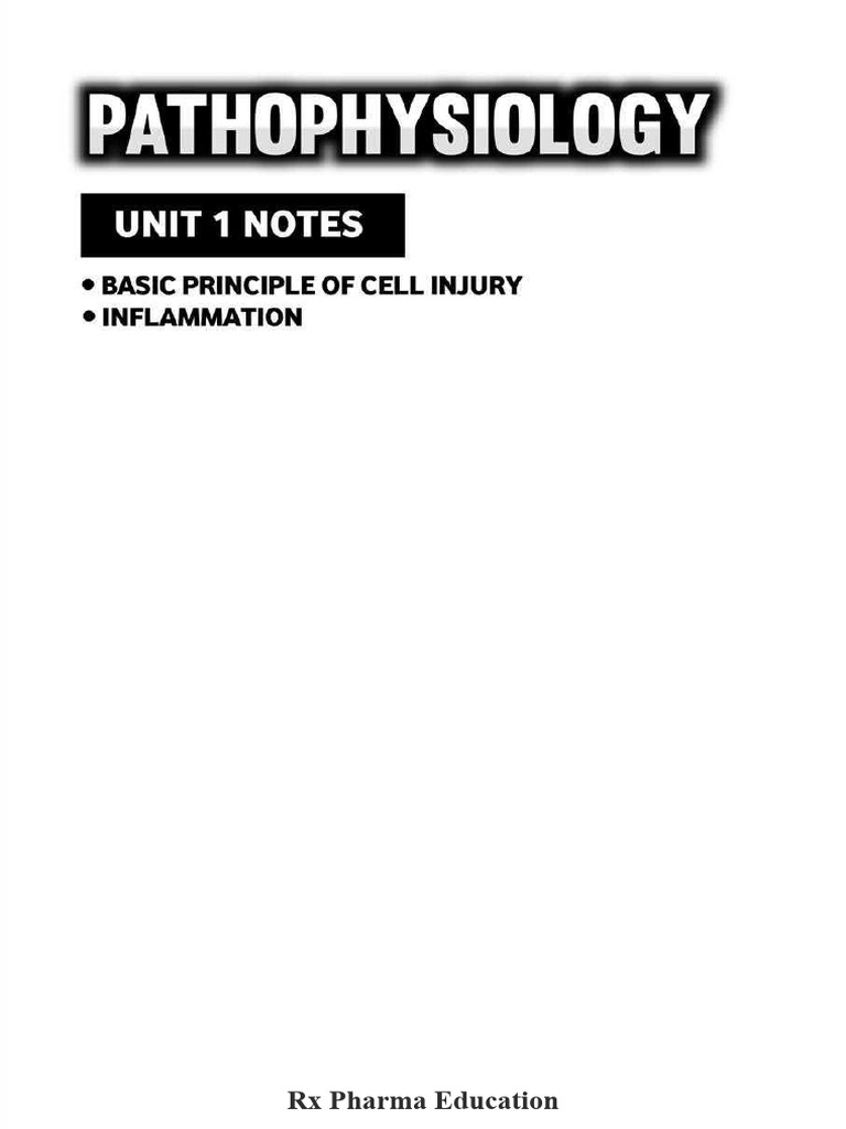 Https Rxpharma-Edu - Com Wp-Content Uploads 2023 08 UNIT-1 ...