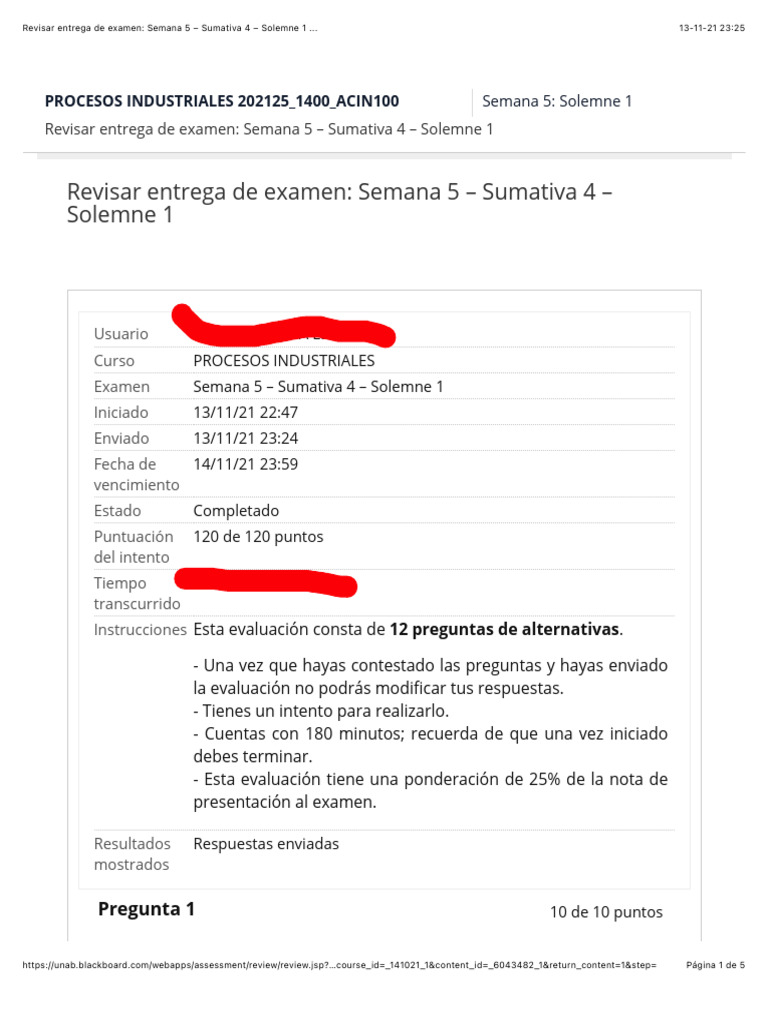 Revisar entrega de examen Semana 5 – Sumativa 4 – Solemne 1 ... (2) | PDF | Atmósfera de tierra ...