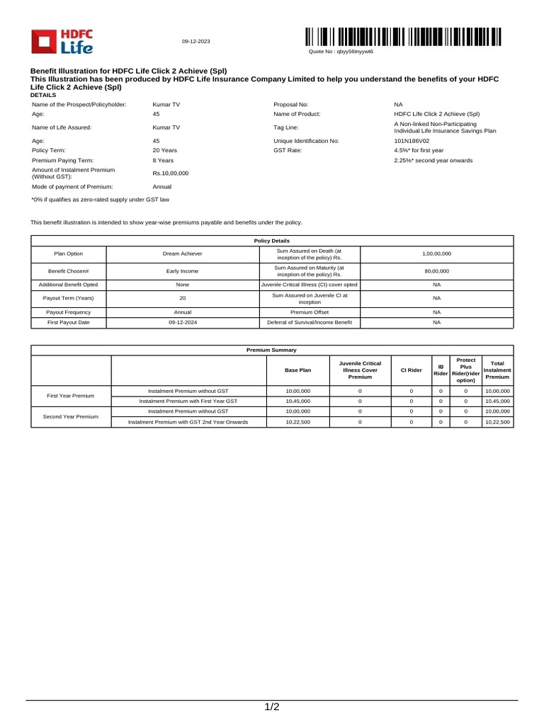 Illustration - 2023-12-09T151835.539 | PDF | Insurance | Life Insurance