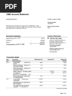 5 1 Bizchannel Cimb Online Banking PDF Account Statement Download | PDF ...