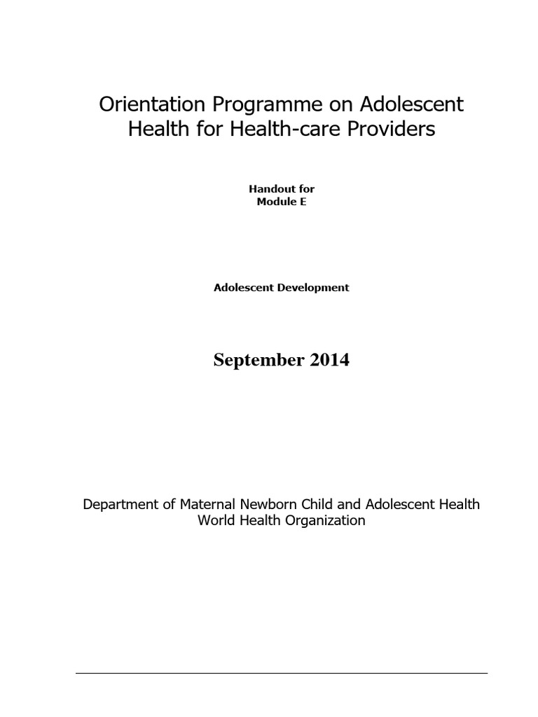 Afg Ad 17 01 Operationalguidance 2014 Eng Training Adolescent Health ...