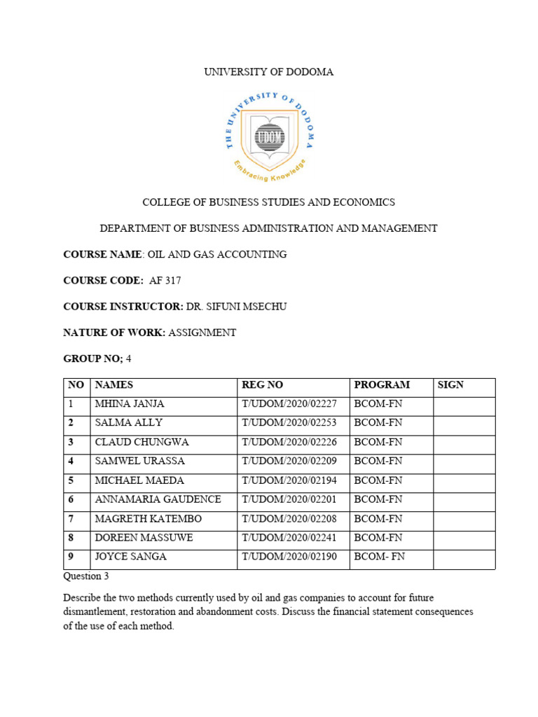 Af 317 GRP Assignment. | PDF | Expense | Economies