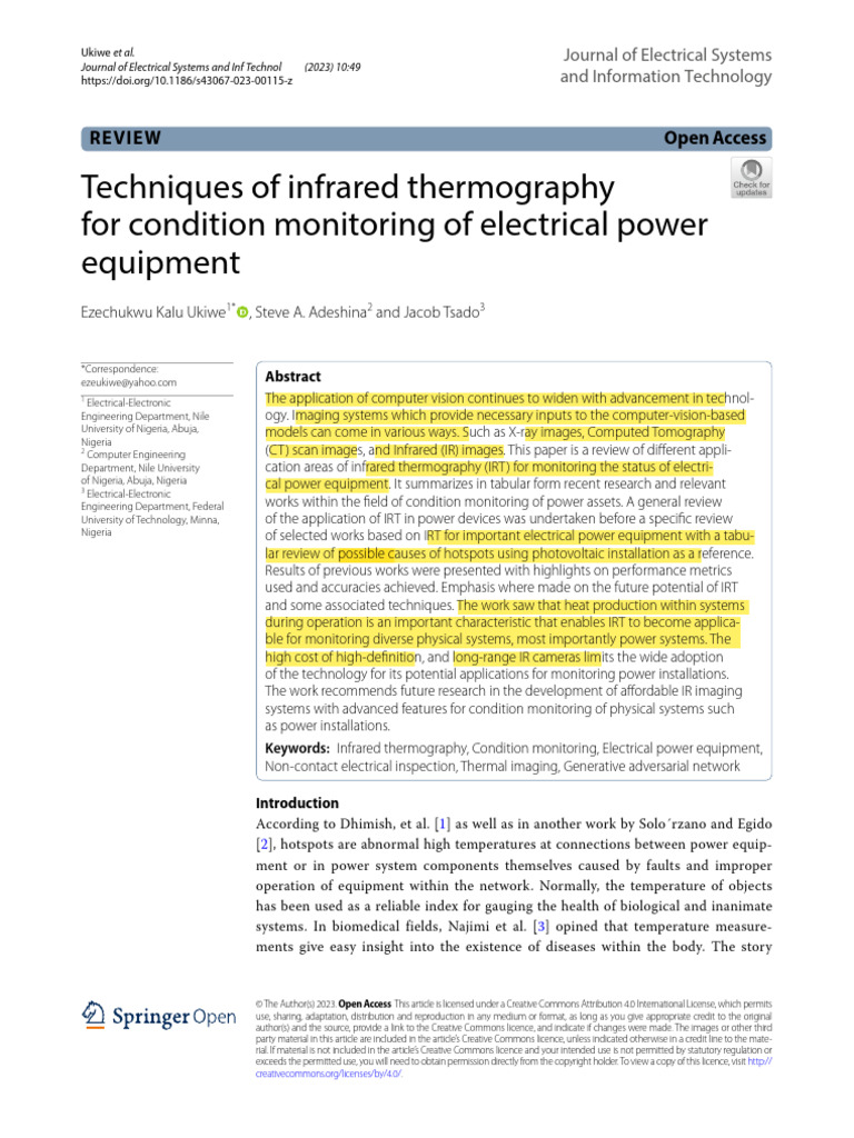 Technical Seminar | Download Free PDF | Thermography | Infrared