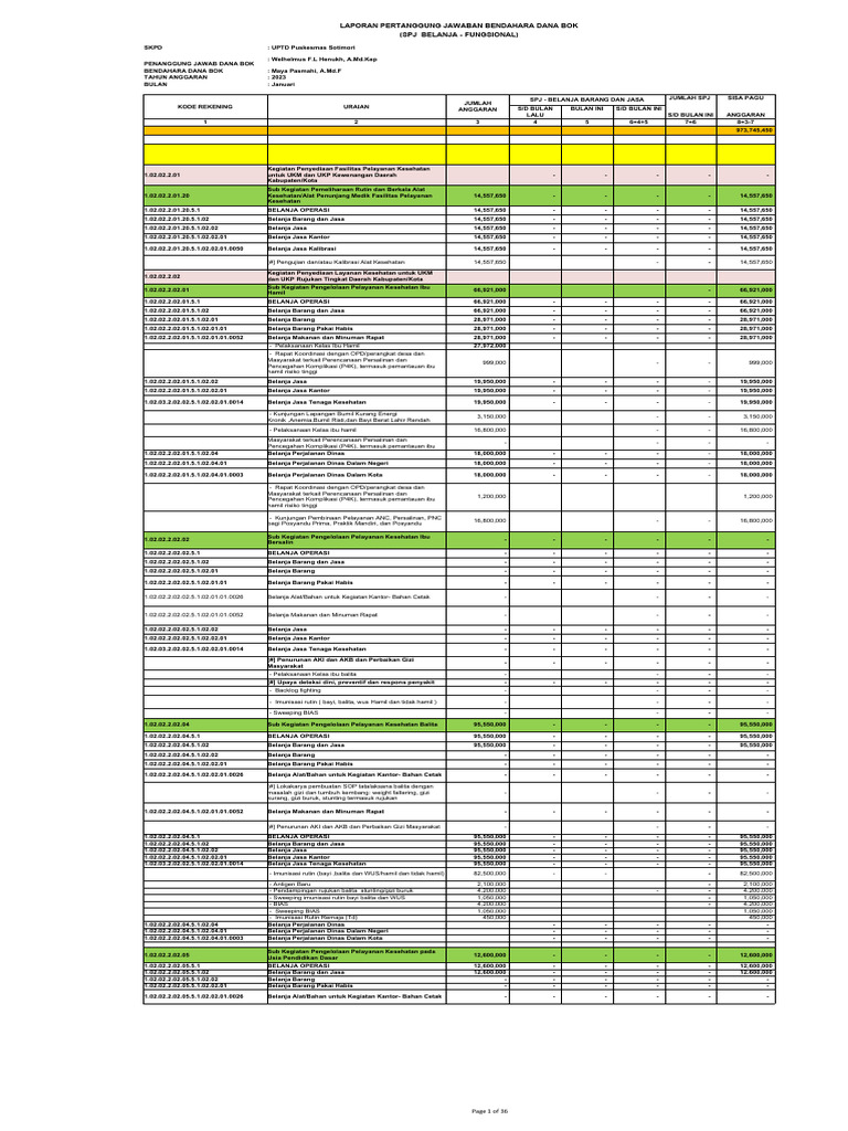 SPJ Fungsional | PDF