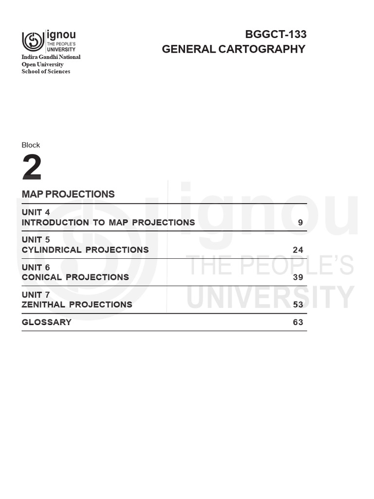 Map Projections | PDF | Latitude | Longitude