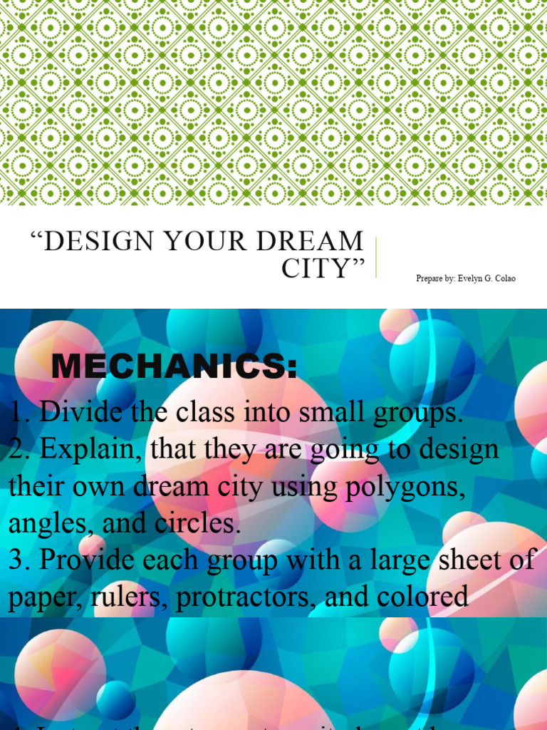 Design Your Dream City with Polygons | PDF