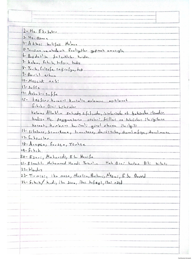 Cam Scanner Pdf