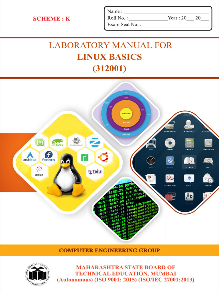 Linux Basic BLP Msbte Manual Msbte Store | Download Free PDF | Operating System | Command Line ...
