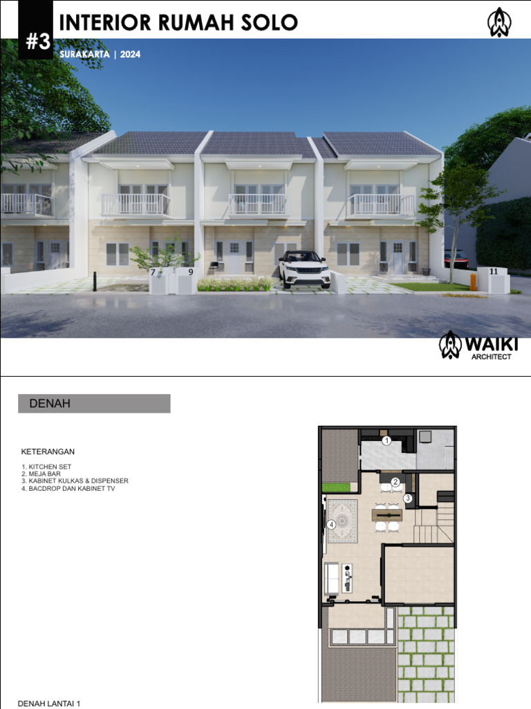 Proposal - Interior Rumah Solo | PDF