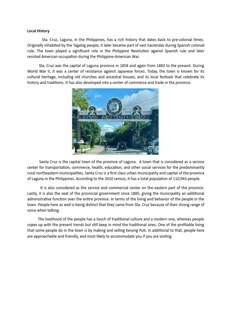 Local History1 | PDF