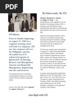 STI Student Handbook - Tertiary | PDF | Test (Assessment) | Vocational ...