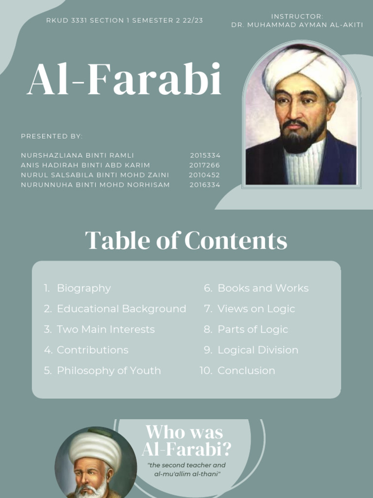 Al Farabi | PDF | Evidence | Senses