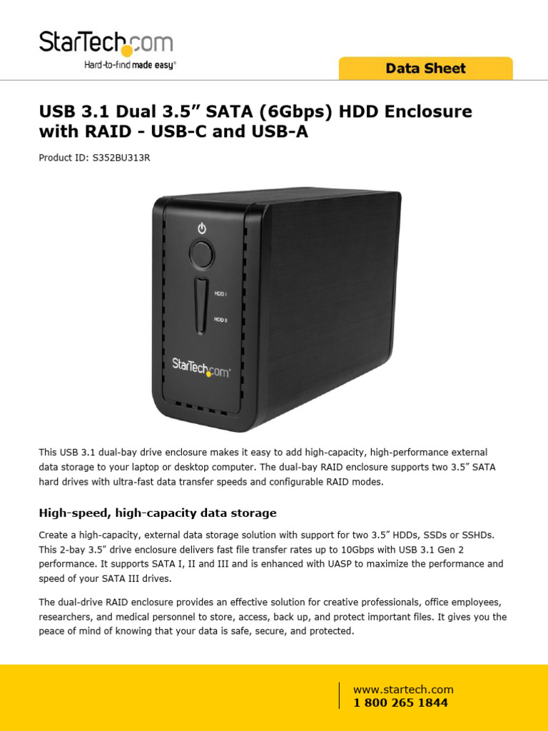 S352BU313R | PDF | Usb | Solid State Drive