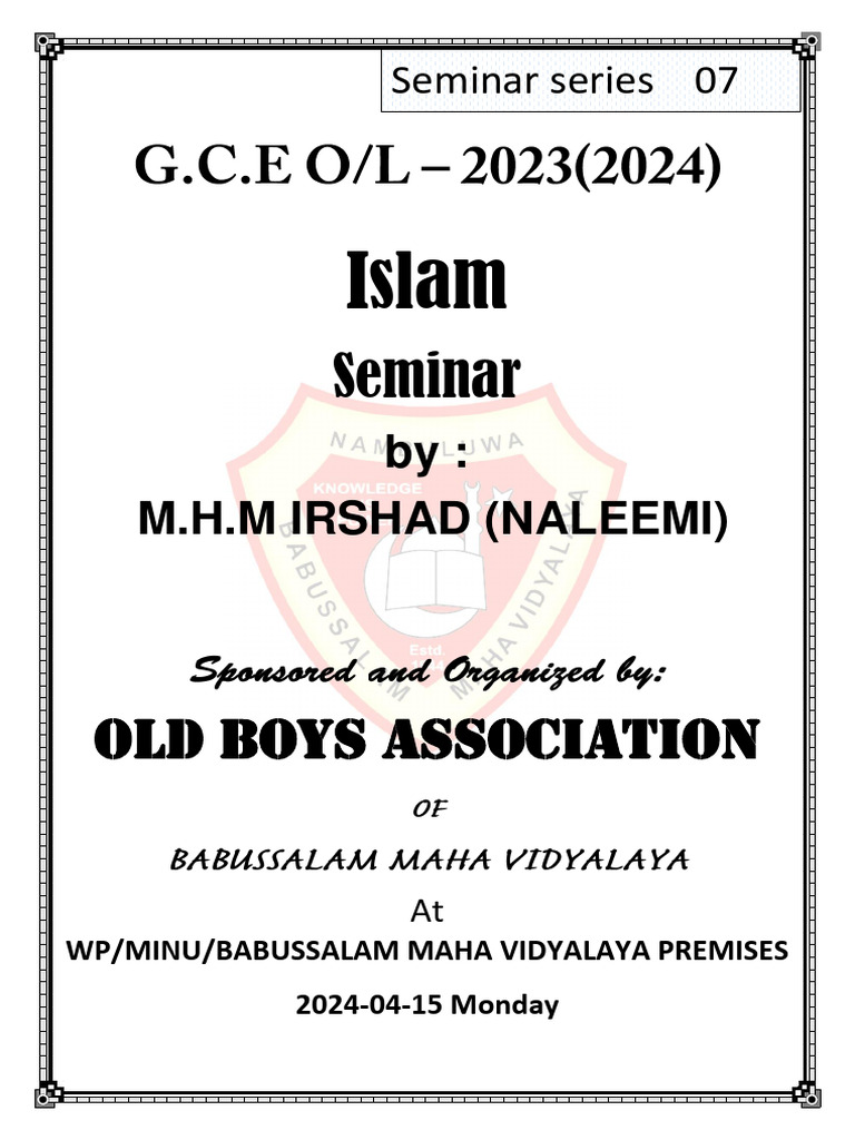 Islam Irsad | PDF