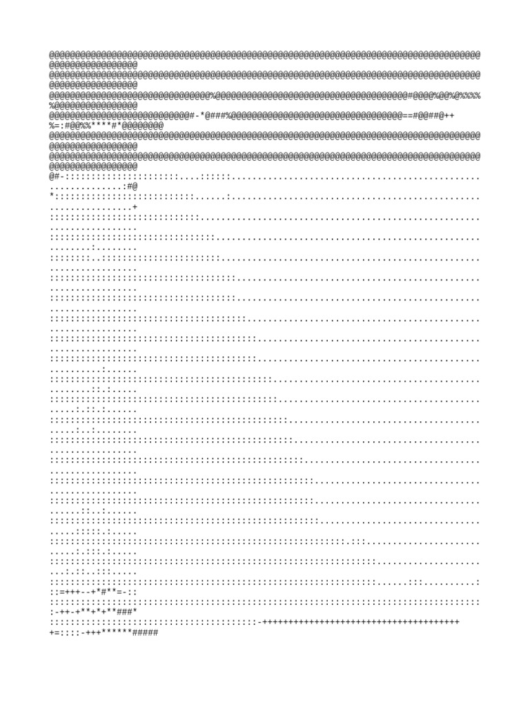Ascii Art | PDF