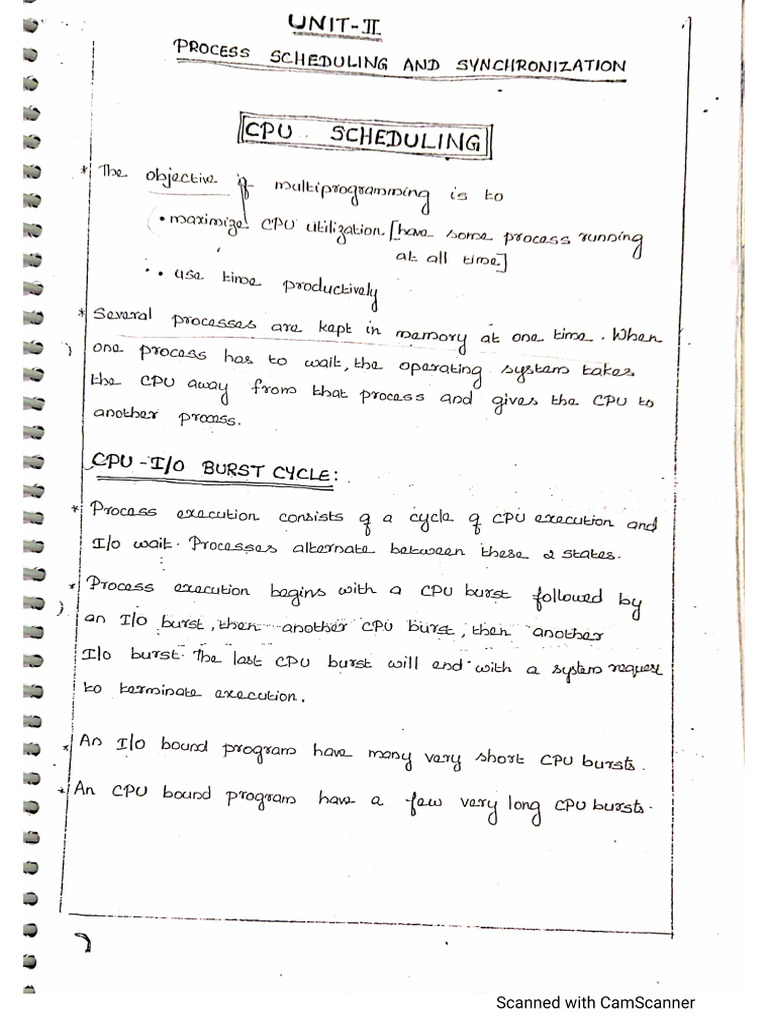 Os Unit 2 | PDF