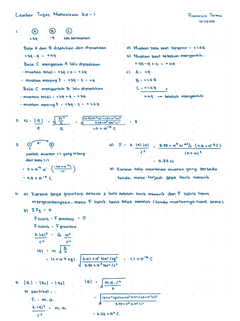 LKM1 Fransisca Teresa 16123056 | PDF