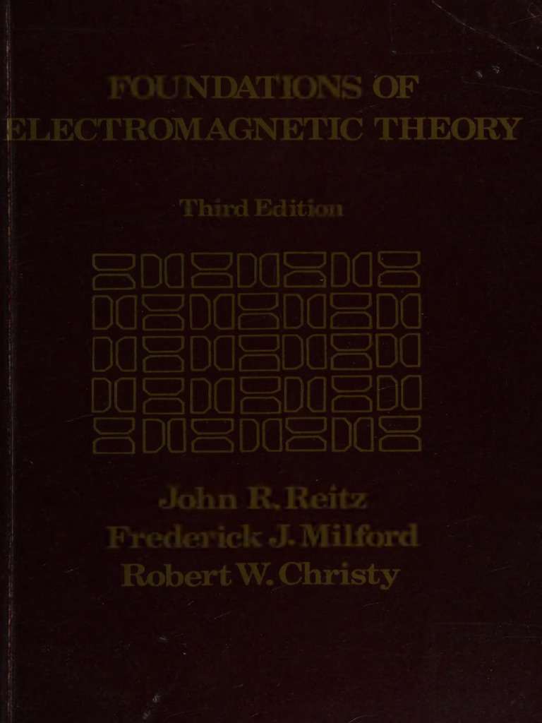 Foundations of Electromagnetic Theory | PDF | Waves | Electromagnetic ...