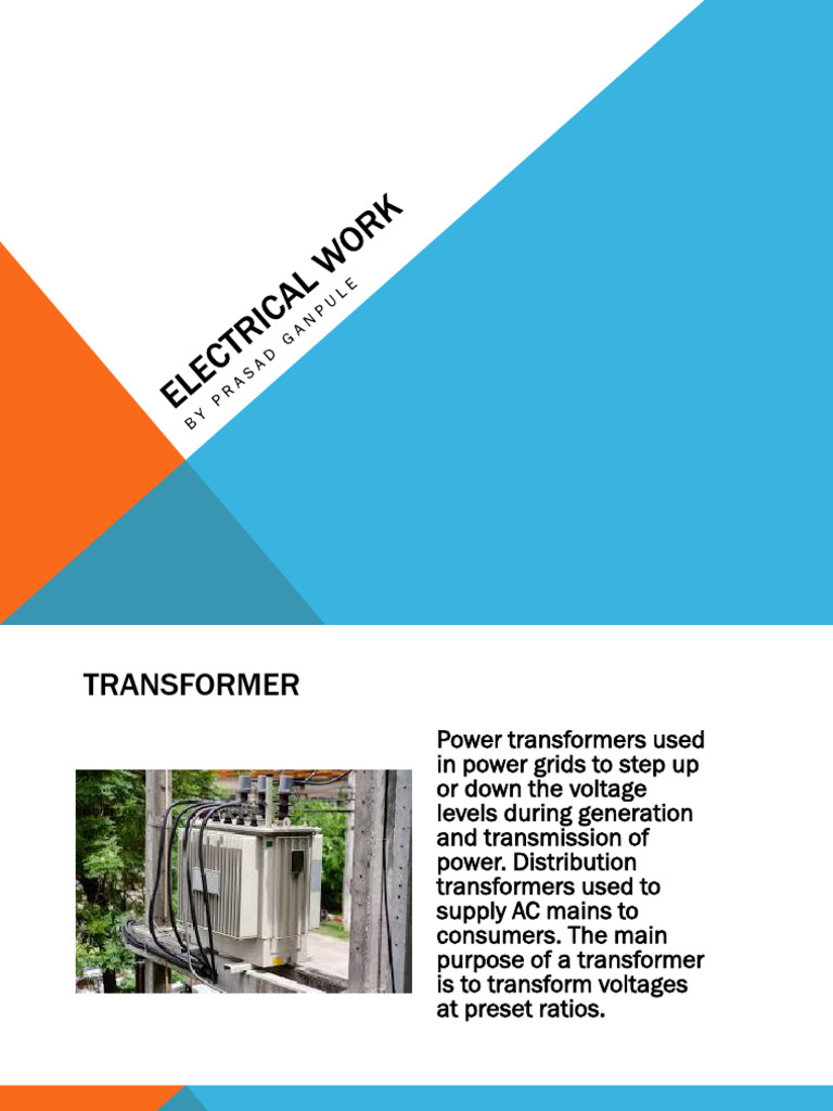 Electrical Work | PDF | Electric Power | Electrical Wiring