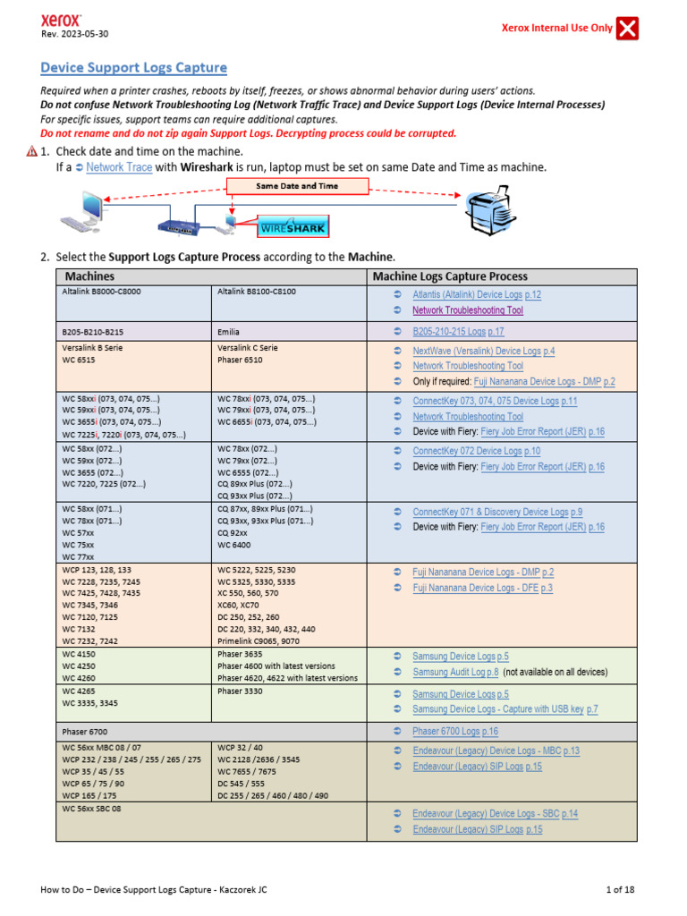 Device Support Logs Capture | PDF | Ip Address | World Wide Web
