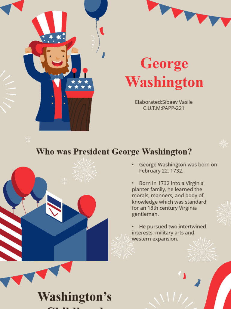 George Washington: Life and Legacy | PDF | George Washington | Politics ...