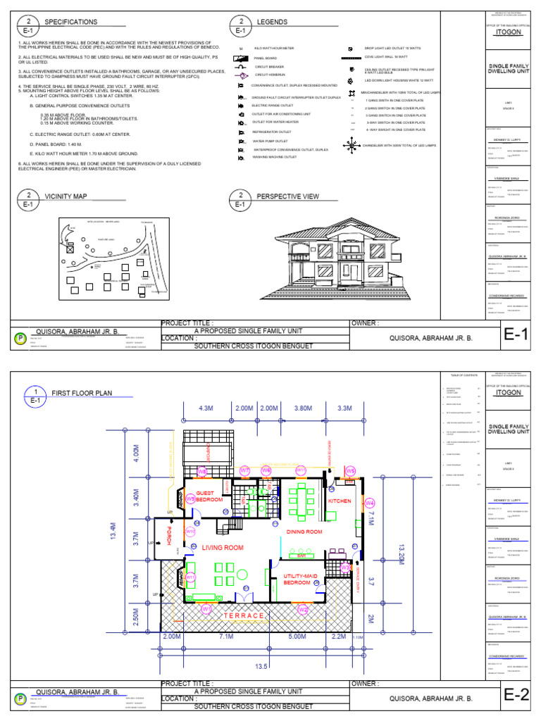 Sfdu Complete Plan Sample Quisora | PDF | Electrical Engineering ...