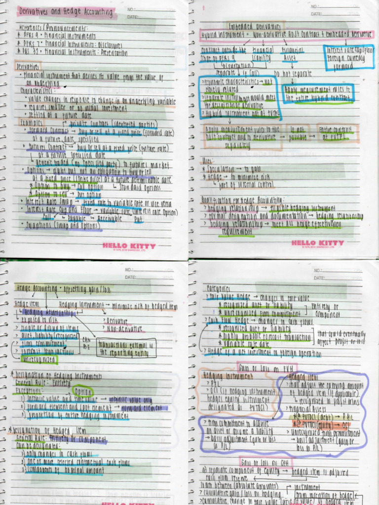 AFAR 09 - Derivatives and Hedge Accounting | PDF