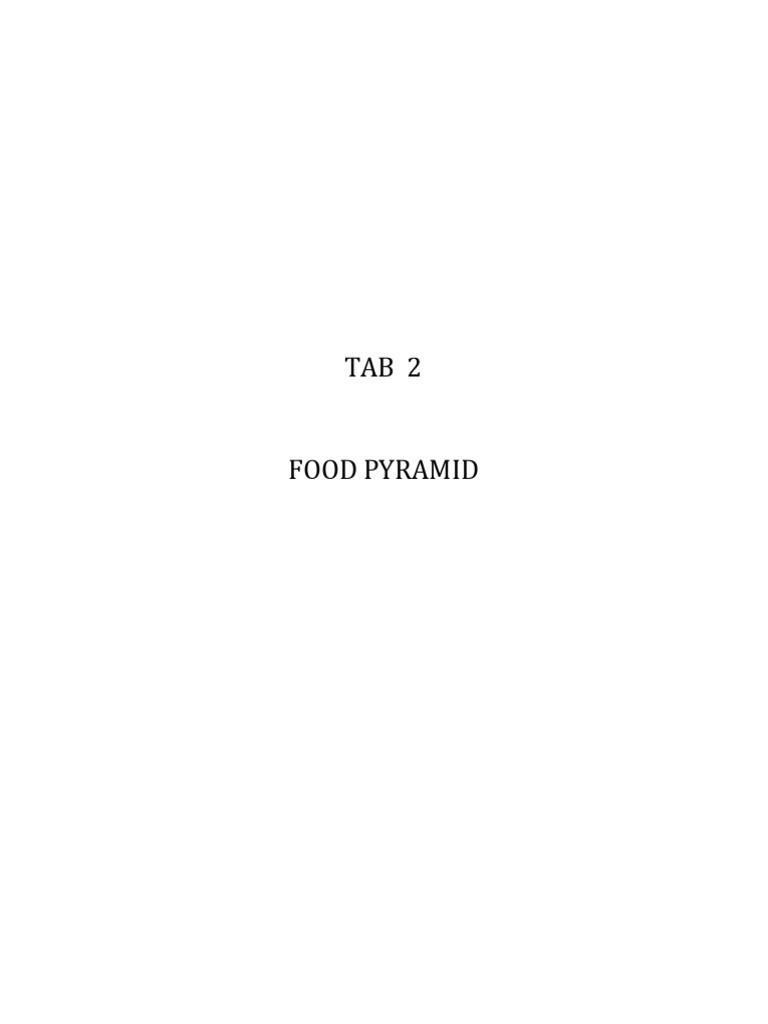 3 Tab 2 | PDF | Diet (Nutrition) | Diet & Nutrition