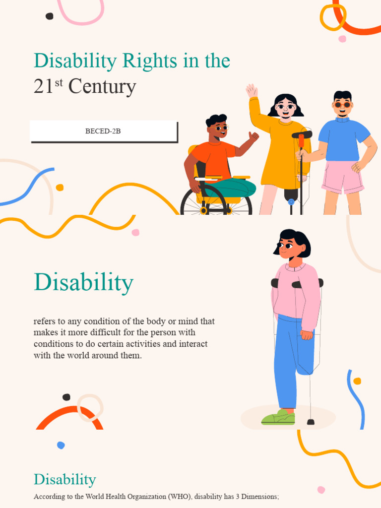 Disability Rights in The 21st Century | Download Free PDF | Disability ...